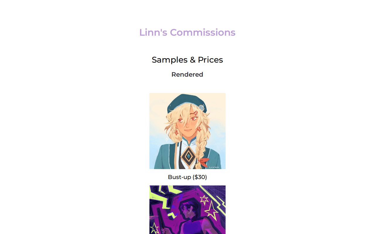 LINN'S Commissions